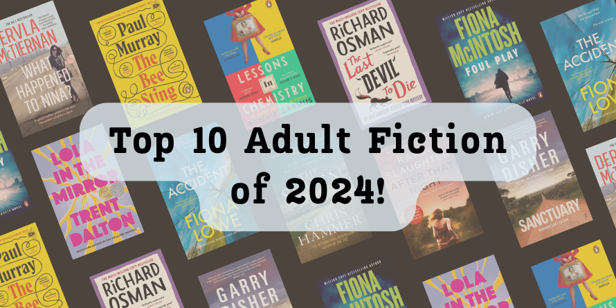 Most borrowed Adult Fiction of 2024