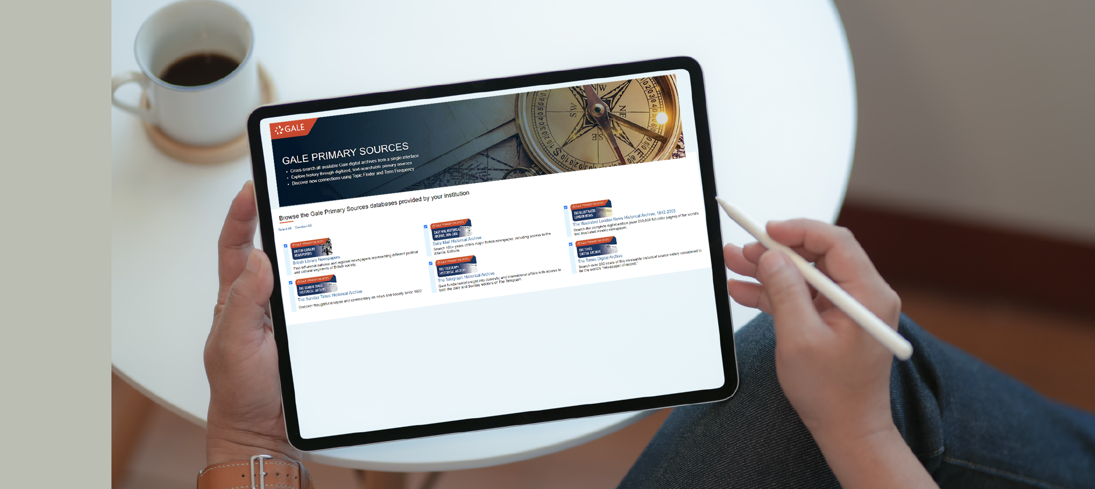 Gale Primary Sources at YPRL