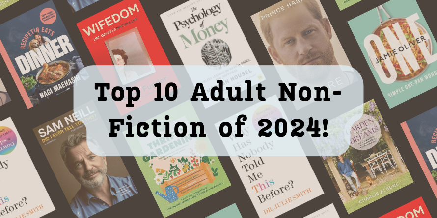 Most borrowed non-fiction titles 2024